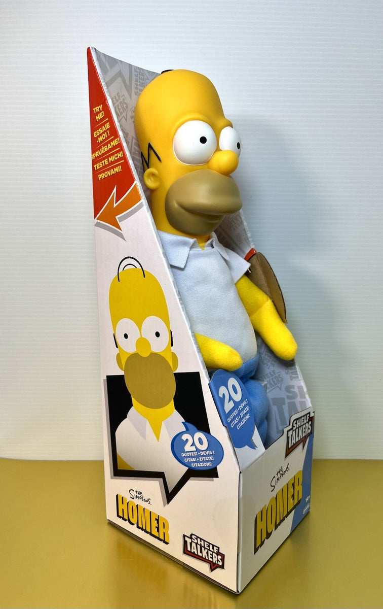 2024 JAKKS Shelf Talkers - The Simpsons - HOMER SIMPSON 12" Talking Do ...