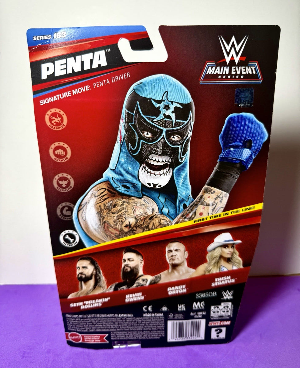 2026 WWE Main Event Series 162 Figure: PENTA (1st Time in the Line, Ze ...