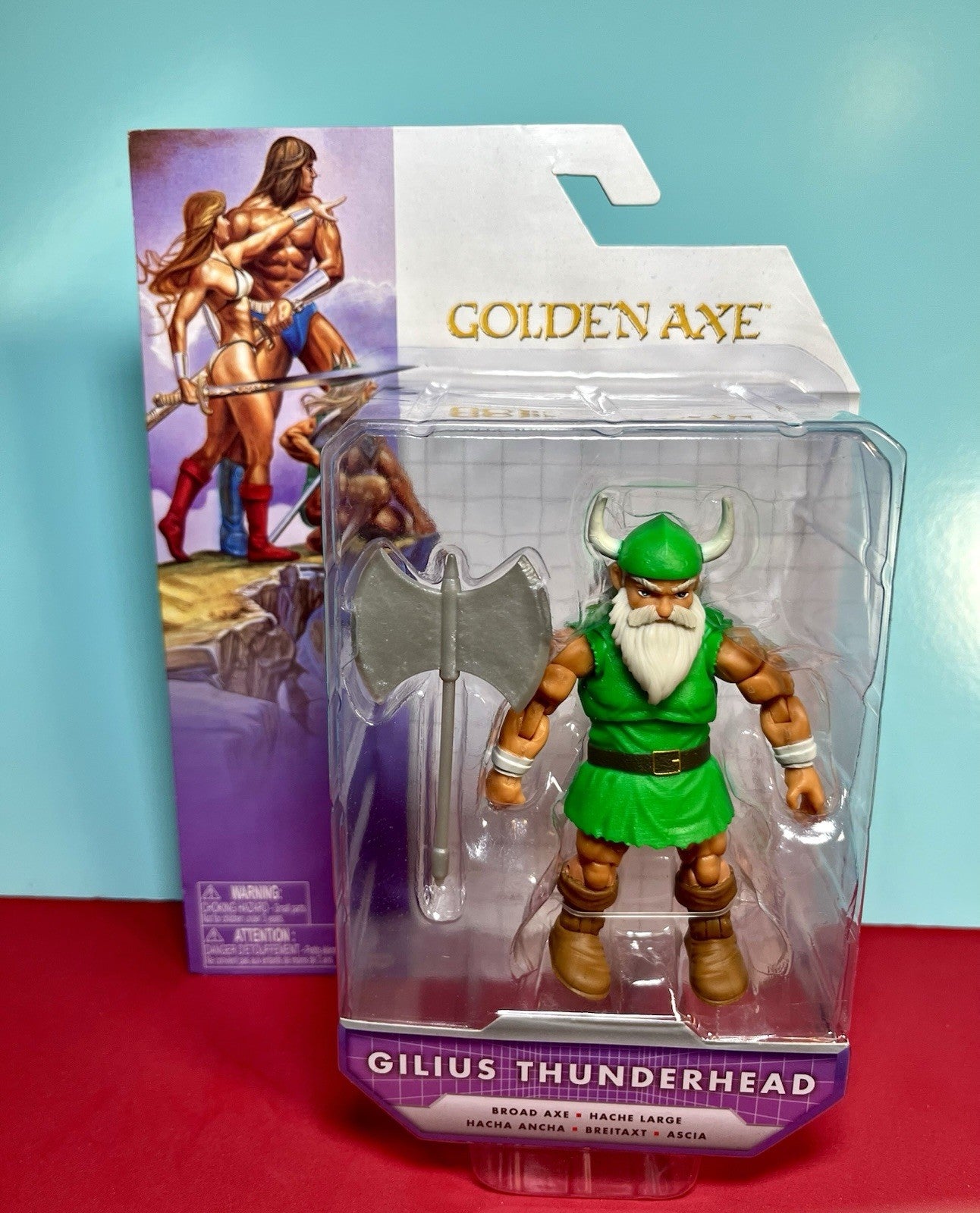 2025 JAKKS Pacific SEGA - Golden Axe: GILIUS THUNDERHEAD (w/ Broad Axe ...