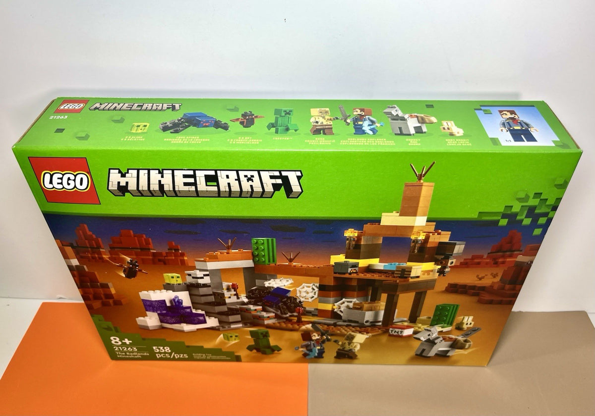 2024 LEGO Minecraft: The Badlands Mineshaft (#21263, 538pcs) – Florida ...