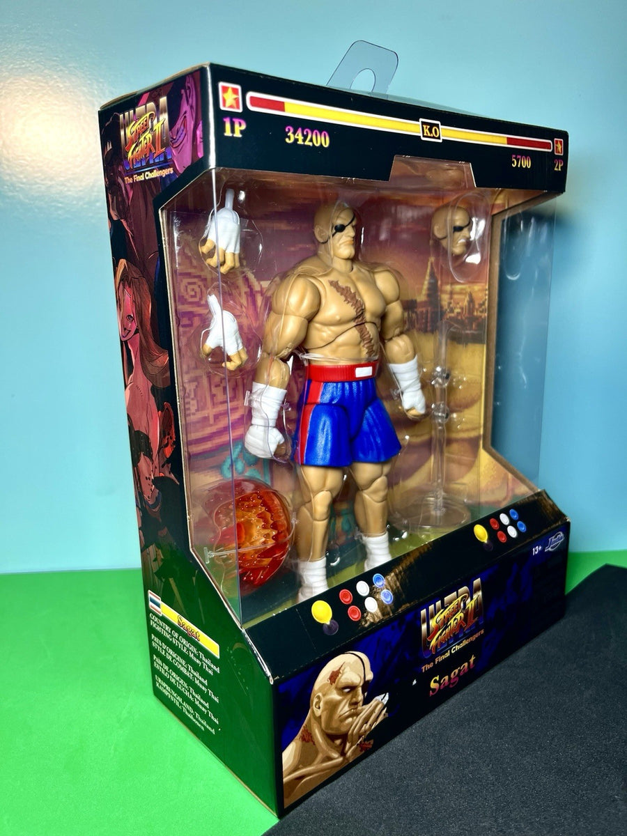 2025 Jada Toys Ultra Street Fighter II The Final Challengers- SAGAT 7 ...