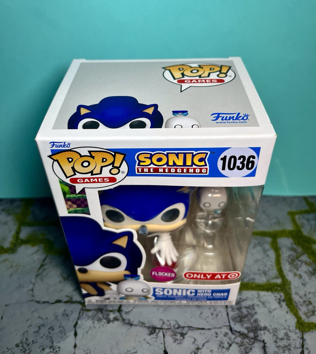 2025 Funko Pop! Games - Sonic the Hedgehog - SONIC WITH HERO CHAO (Flo ...