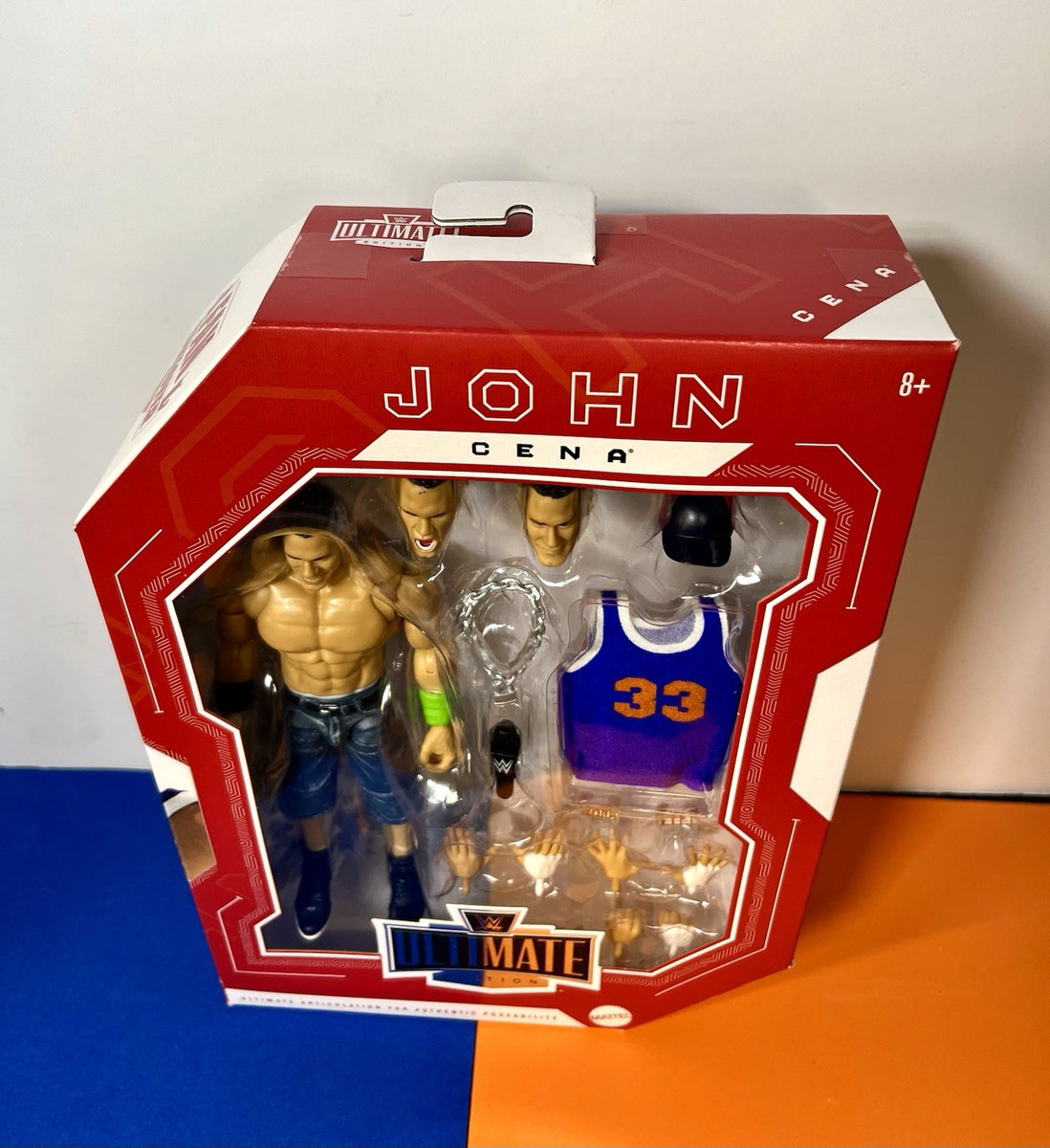 2025 WWE Ultimate Edition Fan Takeover Figure: JOHN CENA (Wrestlemania ...