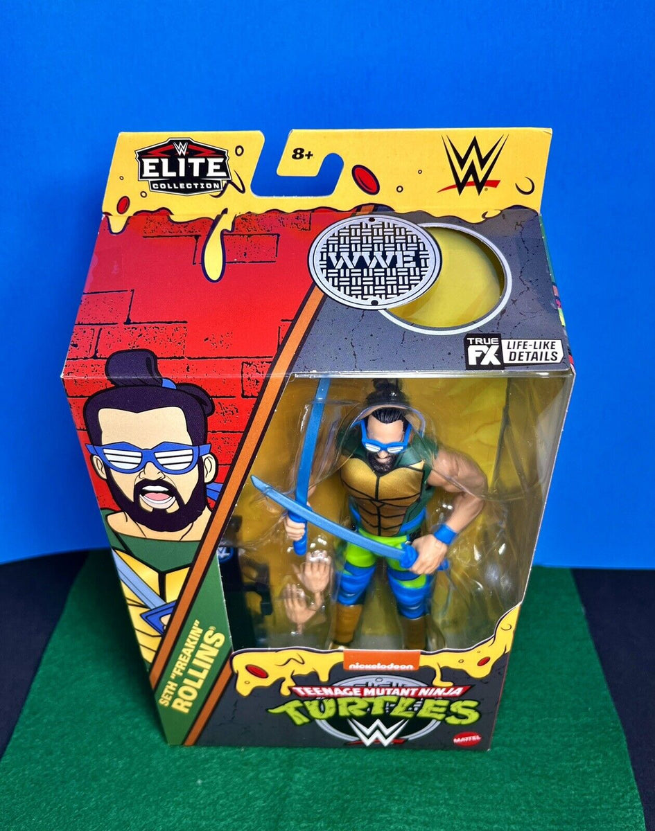 2024 WWE x Teenage Mutant Ninja Turtles Elite Figure: SETH ROLLINS as ...