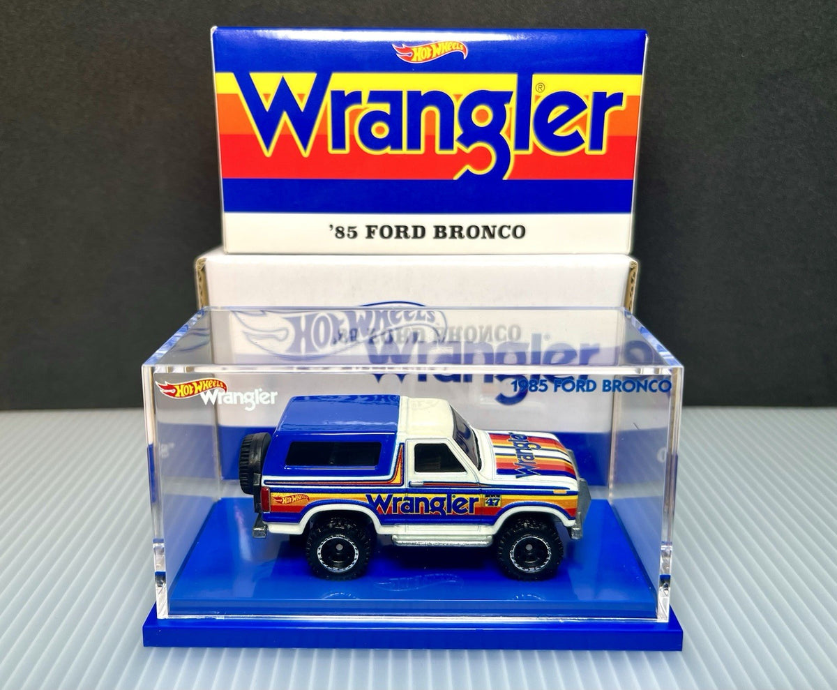 2025 Hot Wheels x Wrangler - 1985 Dodge Ford Bronco Diecast Car (Exclu ...