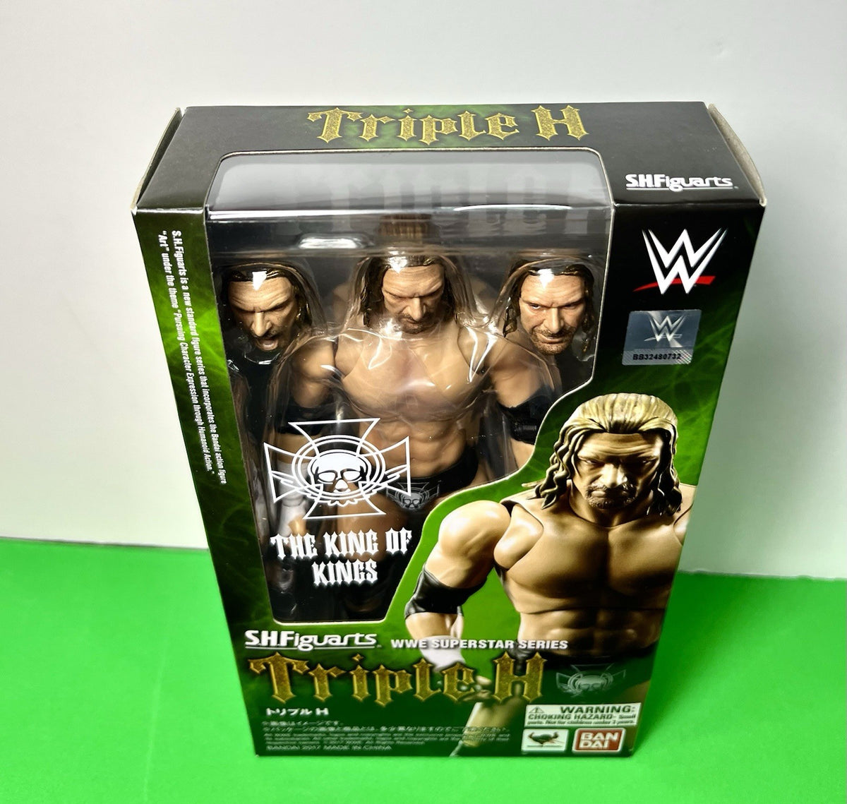 2017 Bandai WWE - SH Figuarts Wrestling Action Figure - TRIPLE H (Atti ...