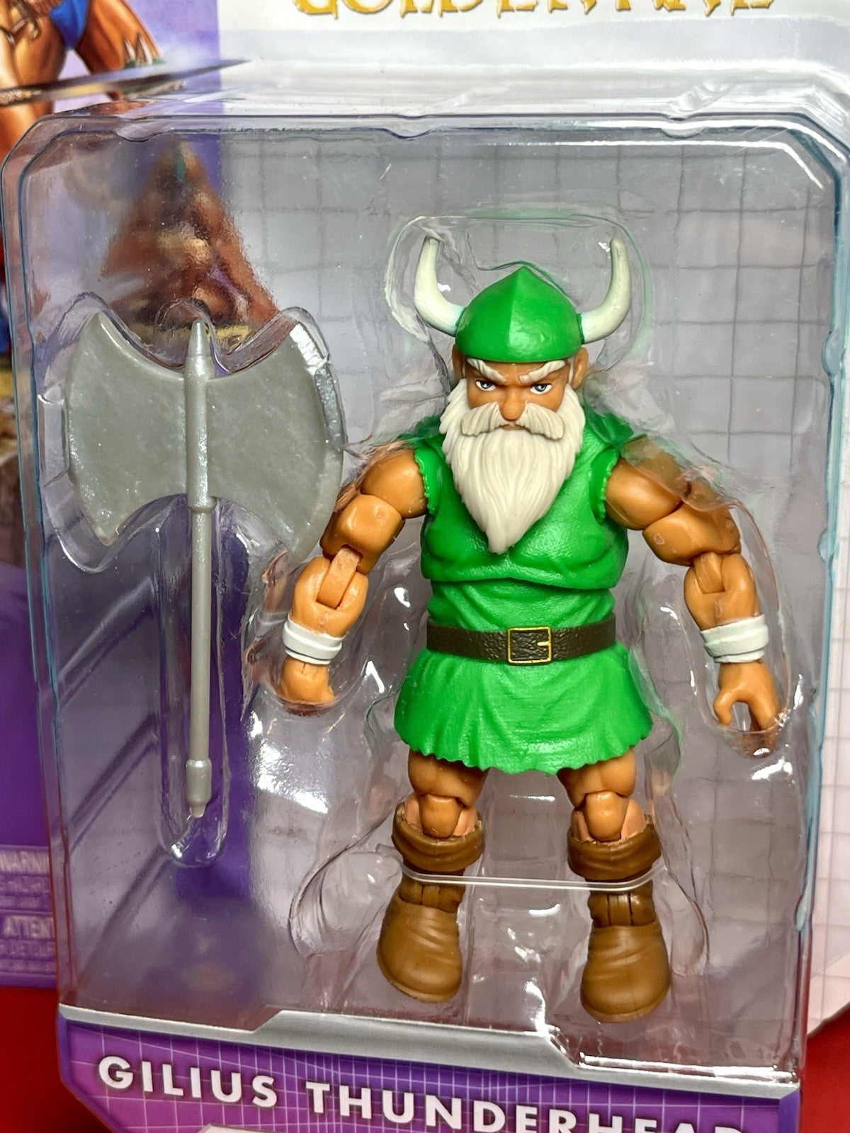 2025 JAKKS Pacific SEGA - Golden Axe: GILIUS THUNDERHEAD (w/ Broad Axe ...