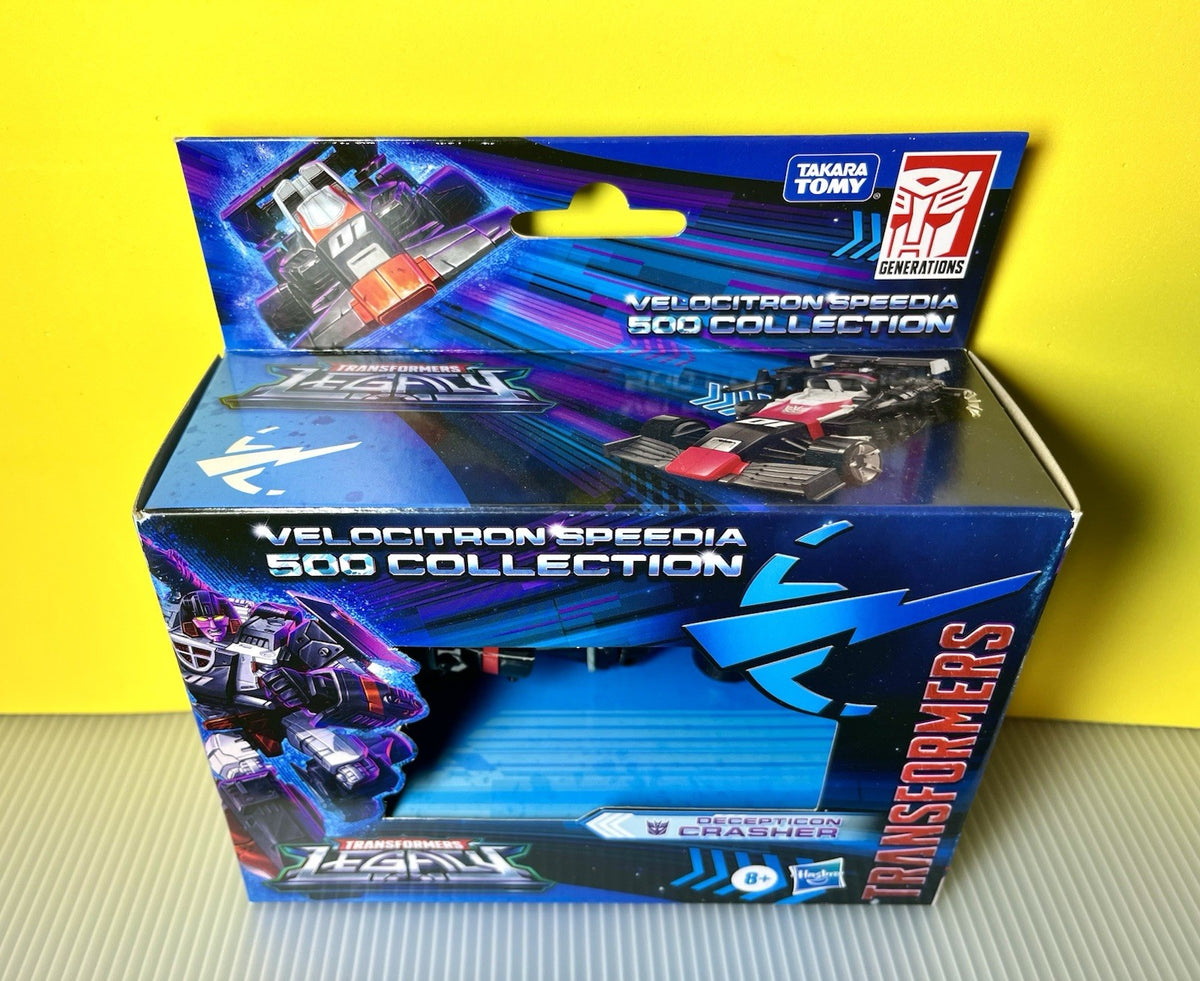 2022 Transformers Legacy Velocitron Speedia 500 - DECEPTICON CRASHER ...