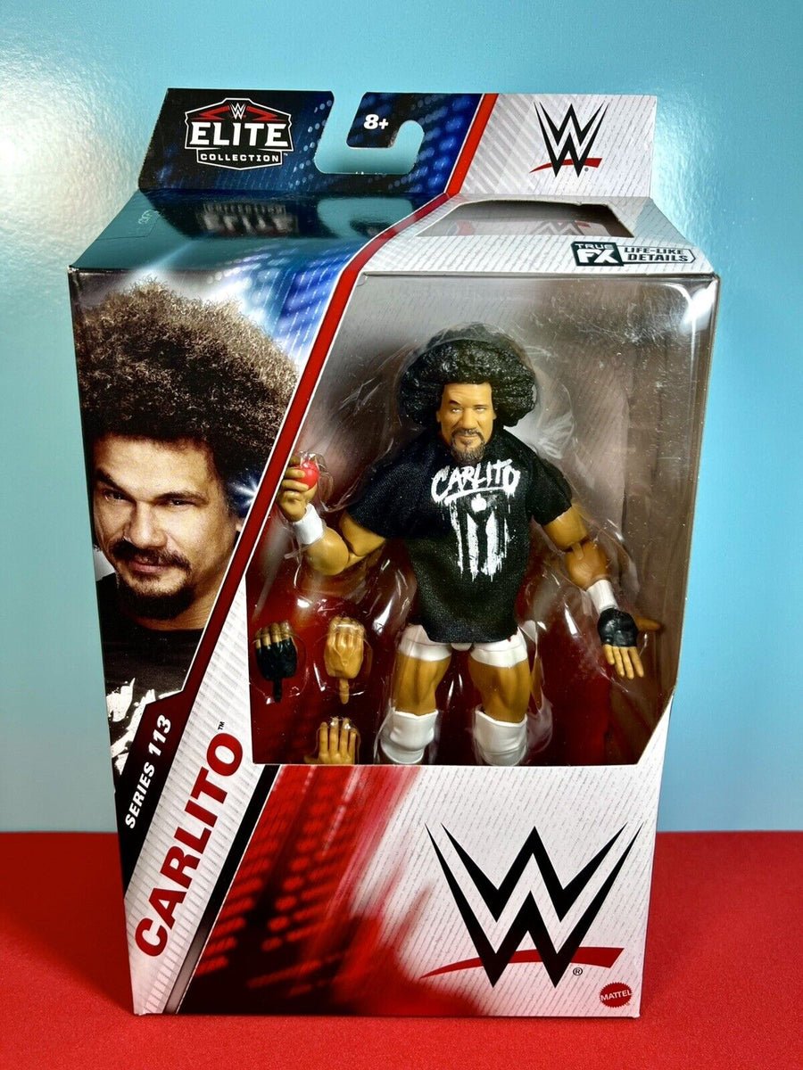 2024 WWE Elite Collection Series 113 Figure: CARLITO (w/ Apple, Standa ...