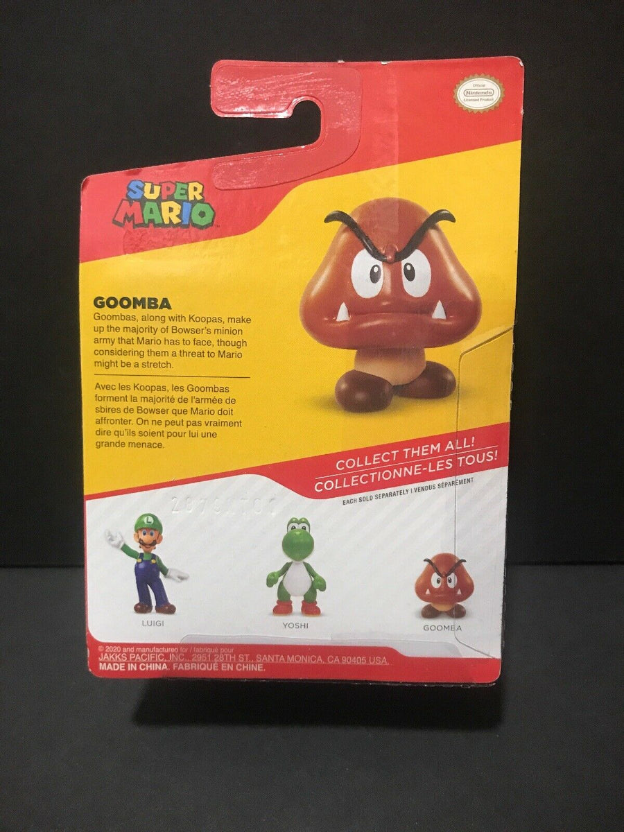 Jakks World of Nintendo Mario Mini 2.5" Goomba Action Figure – Florida ...