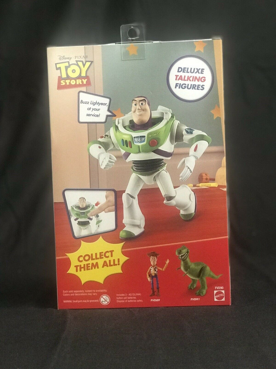 Talking Buzz Lightyear Deluxe Figure TOY STORY – Florida Toy Store
