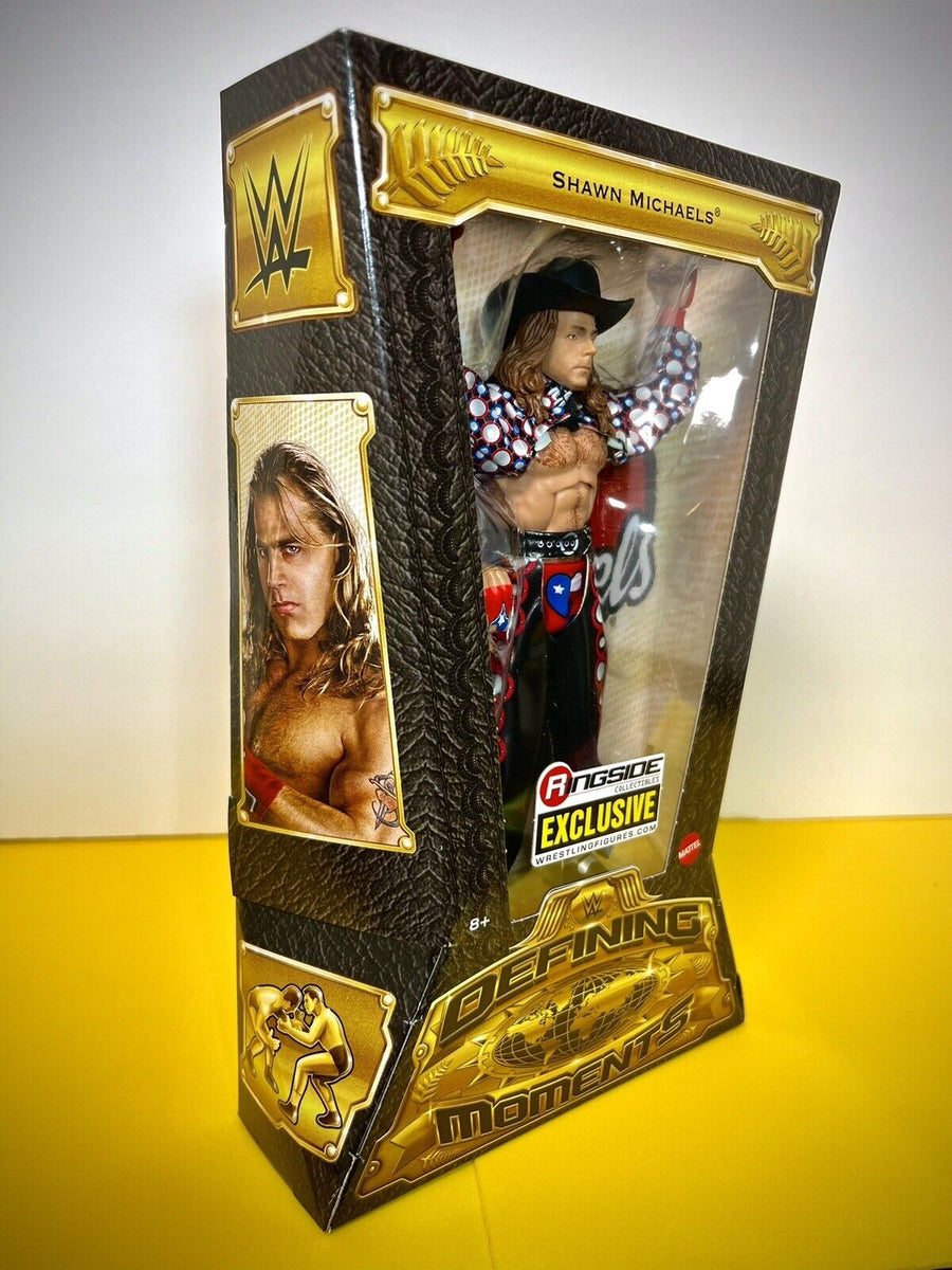 2023 WWE Defining Moments Figure - SHAWN MICHAELS (Royal Rumble 1997 ...