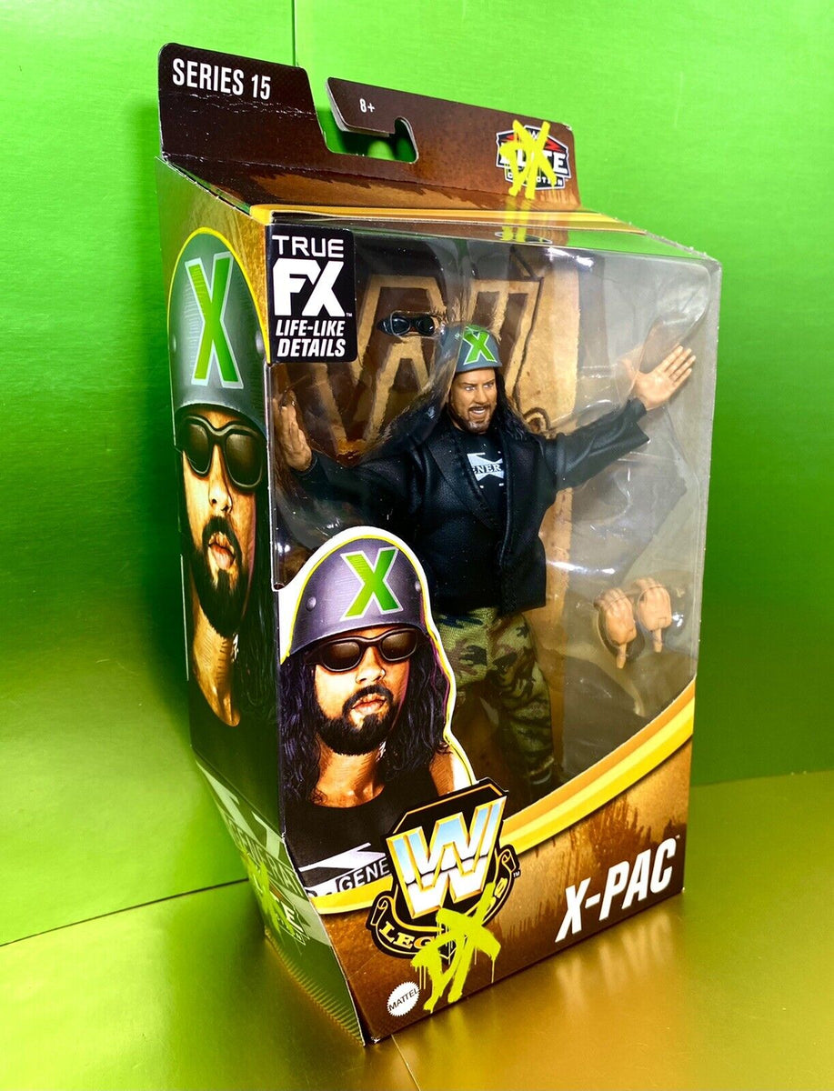 WWE Elite Legends Series 15 X-Pac DX 6" Inch Mattel Wrestling Figure N ...