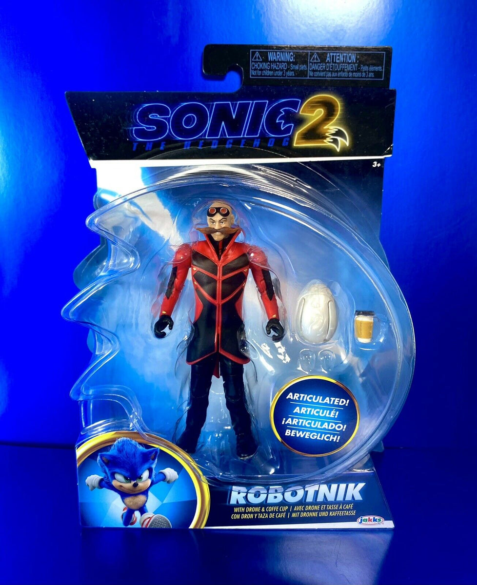 2022 JAKKS Pacific - Sonic the Hedgehog 2 (Movie) - ROBOTNIK (w/ Drone ...