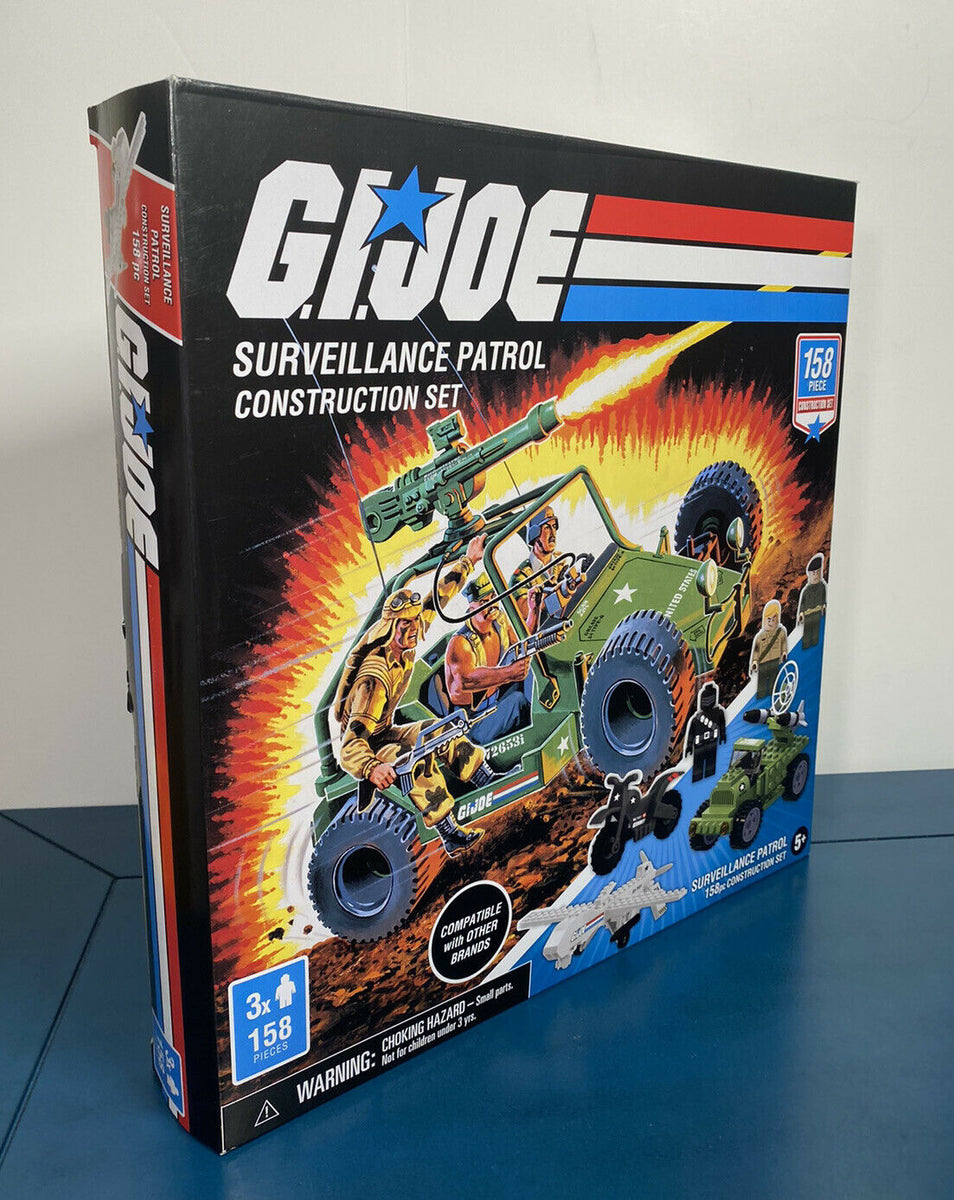 2020 HASBRO GI Joe Surveillance Patrol Construction Set (158 Pcs ...