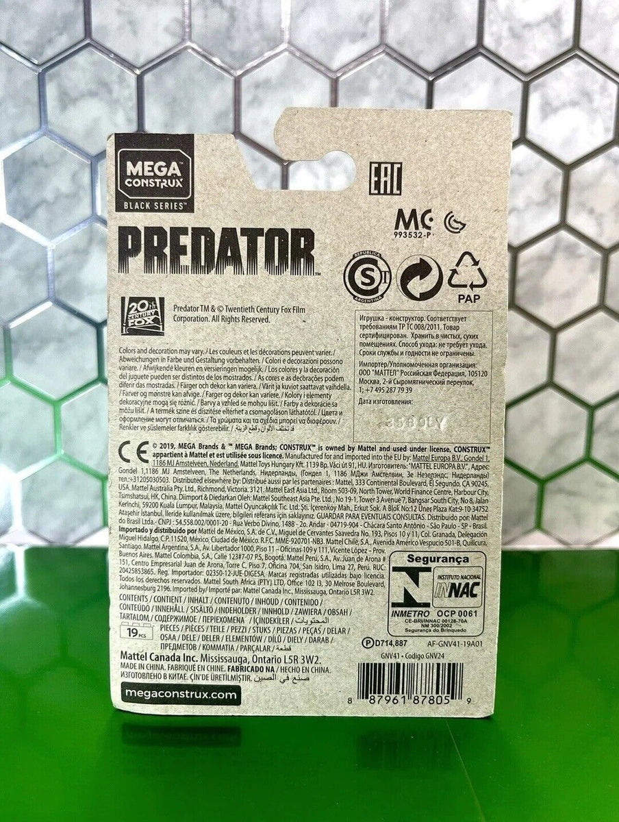 2019 Mega Construx Pro Builders - Predator (1987 Movie) - PREDATOR Fig ...