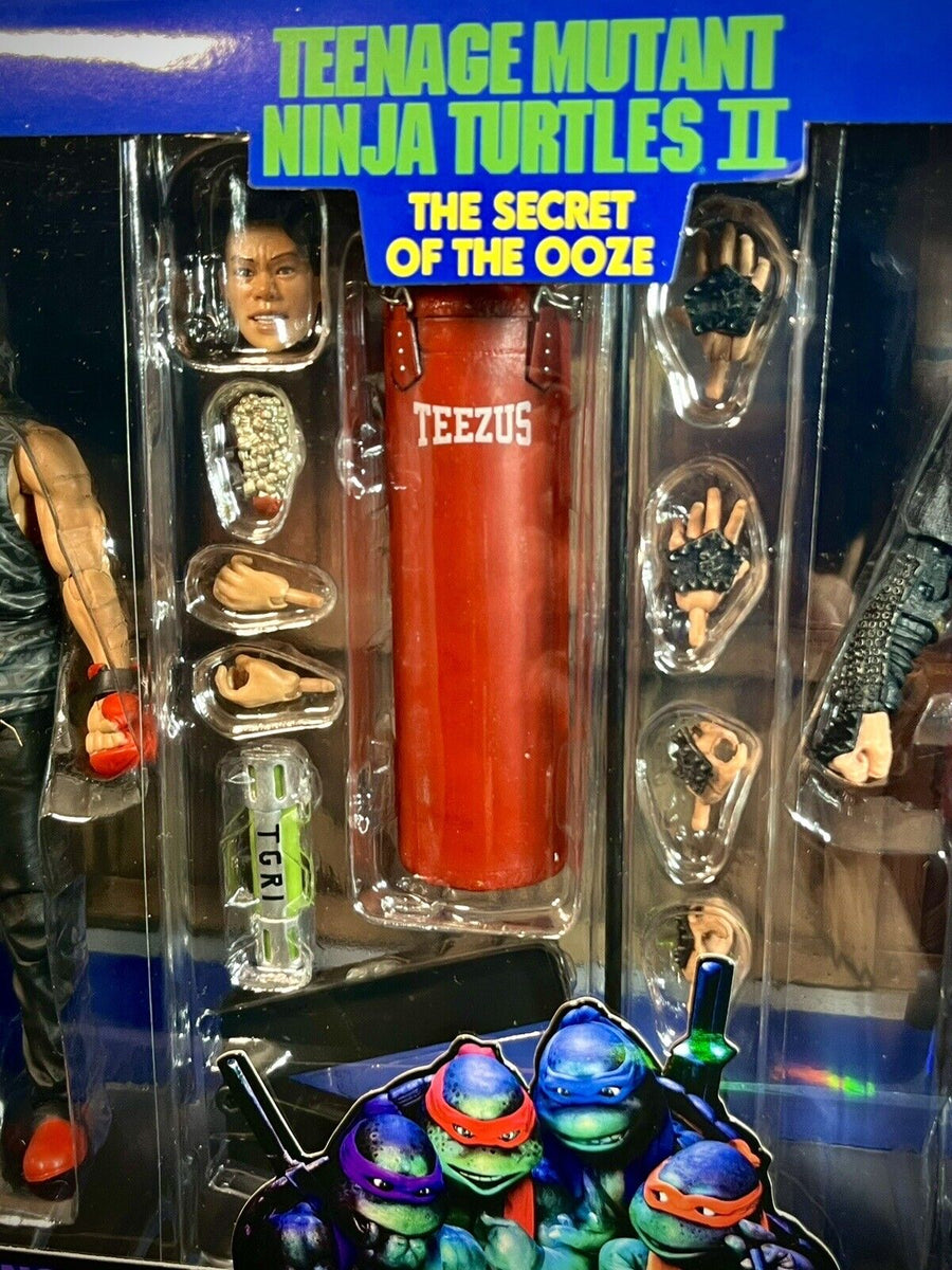 2023 NECA TMNT II: The Secret of the Ooze - Keno (Foot Training) & Foo ...