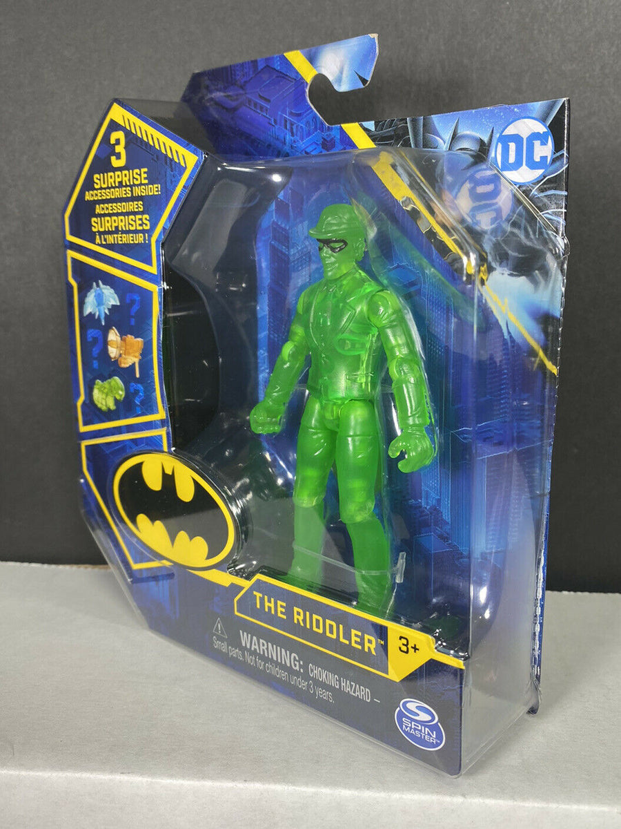 2021 Spin Master DC - The Caped Crusader Figure: RIDDLER (RARE CHASE V ...