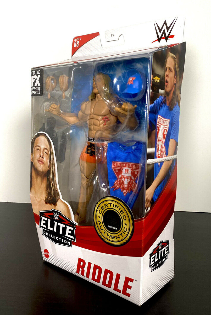 2021 WWE Elite Collection Series 88 Action Figure: RIDDLE – Florida Toy ...
