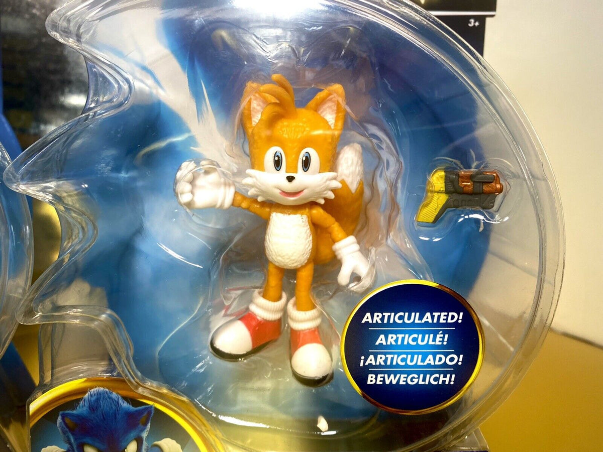 2021 JAKKS Pacific Sonic the Hedgehog 2 — SONIC & TAILS Action Figure ...