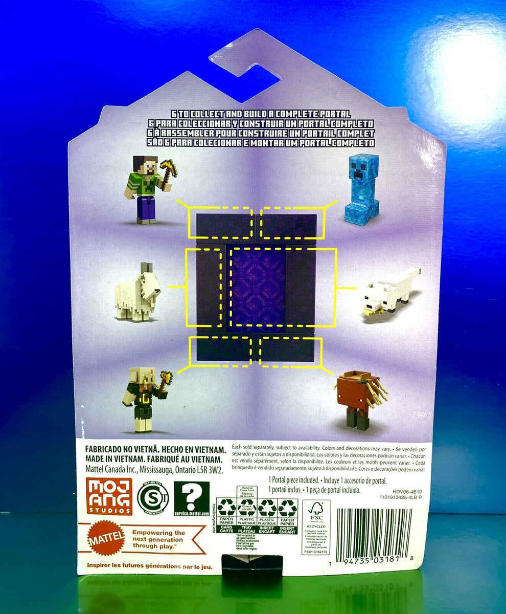 2022 Minecraft Build-a-Portal Action Figure: MINECRAFT STRIDER (w Fung ...