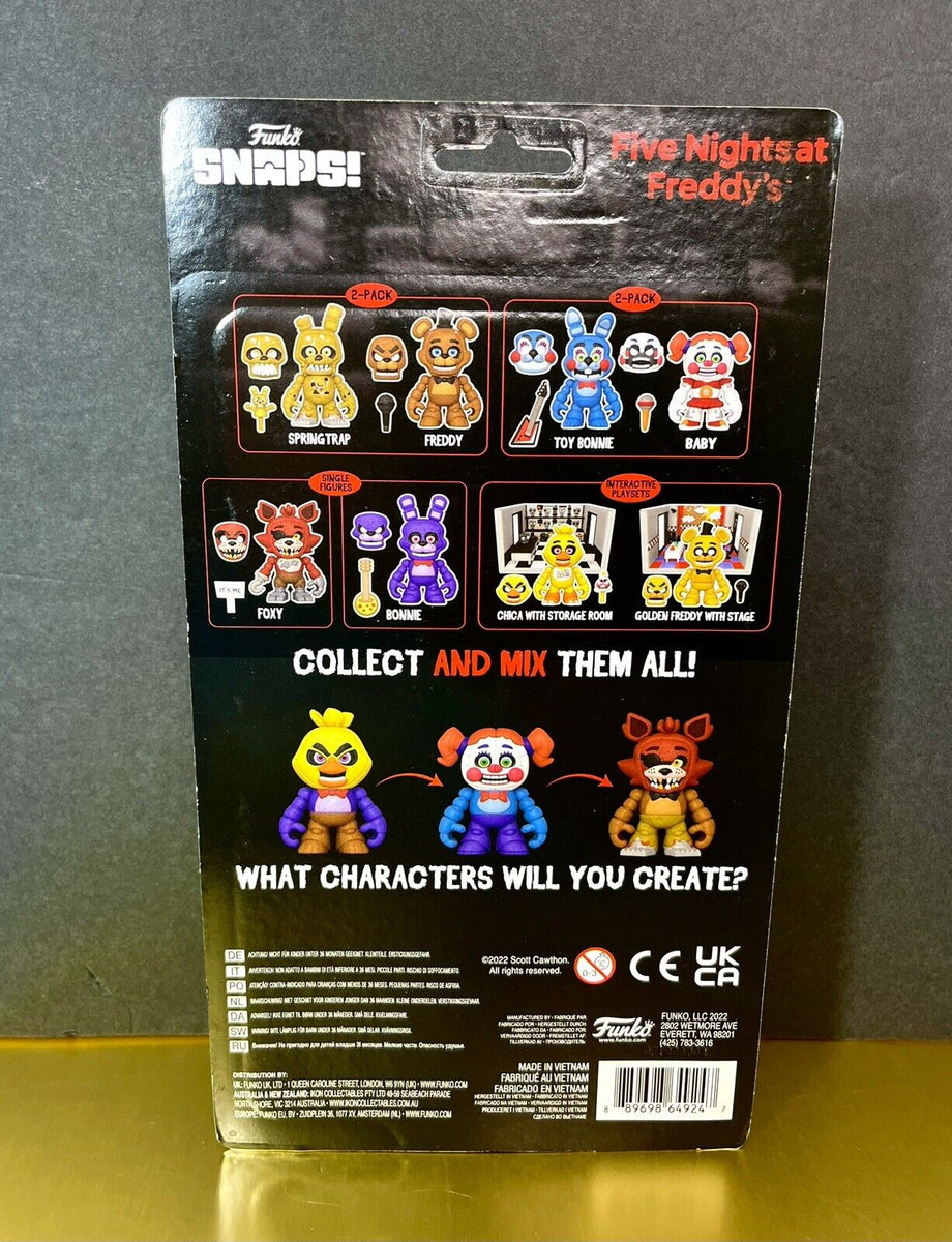 2022 Funko Snaps! - Five Nights at Freddy's - Springtrap & Freddy Fazb ...