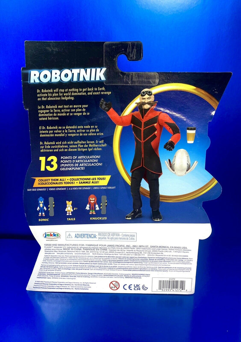 2022 JAKKS Pacific - Sonic the Hedgehog 2 (Movie) - ROBOTNIK (w/ Drone ...