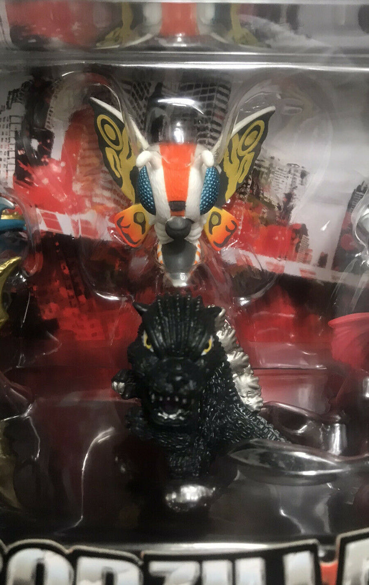 Godzilla Chibi Figure Diorama Figure 6-Pack - Bandai 2018 – Florida Toy ...
