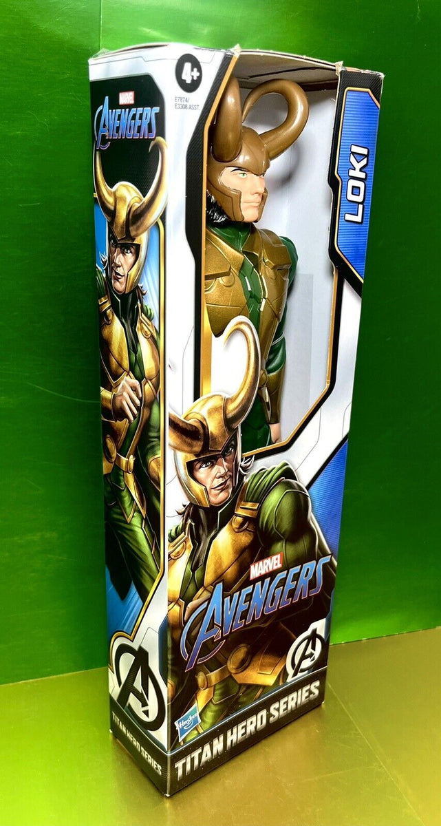 2021 Marvel Titan Hero Series: The Avengers - LOKI 12 Inch Action Figu ...