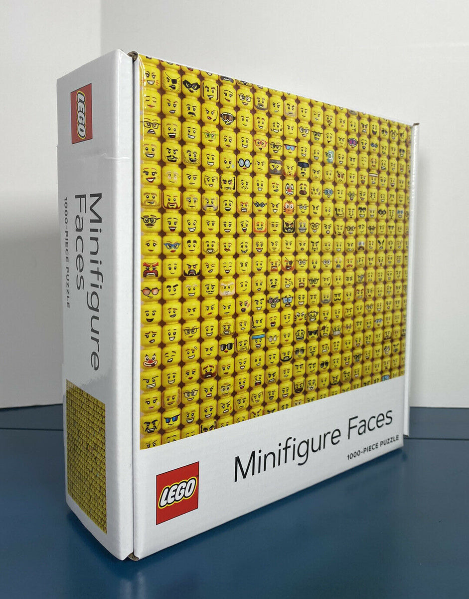 2020 LEGO Minifigure Faces 1000 Piece Jigsaw Puzzle – Florida Toy Store