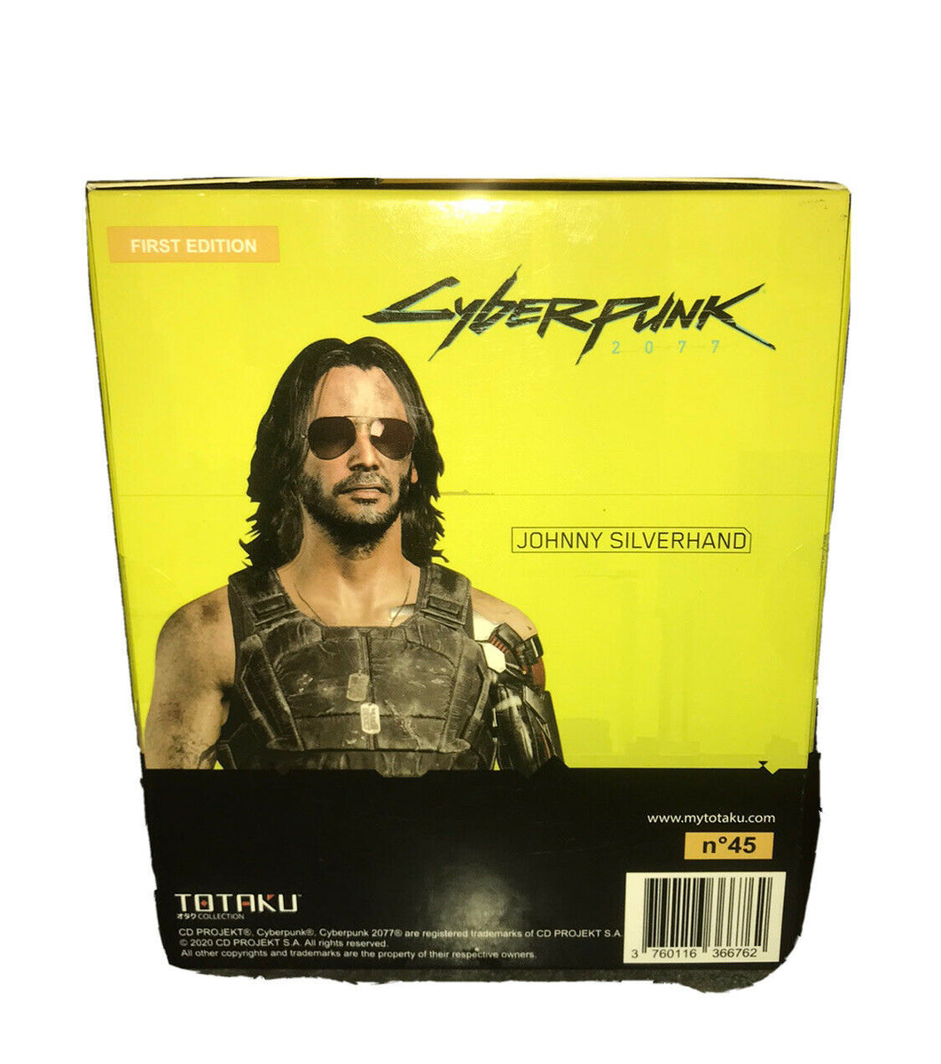 2020 Totaku No 45 Cyberpunk 2077 Johnny Silverhand Figure (Keanu Reeve ...