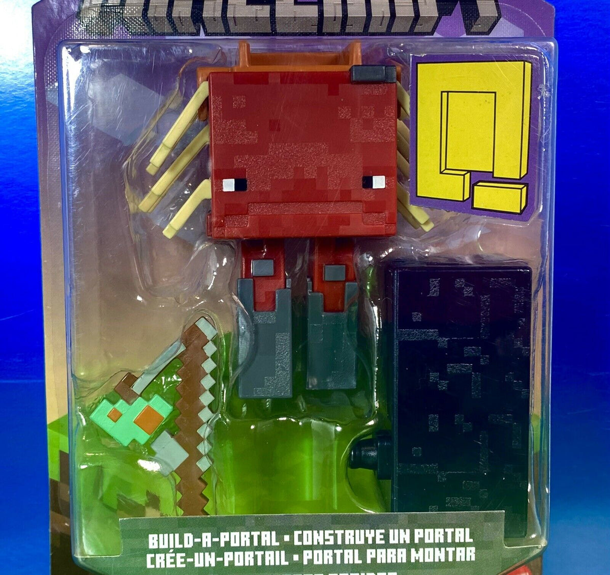 2022 Minecraft Build-a-Portal Action Figure: MINECRAFT STRIDER (w Fung ...