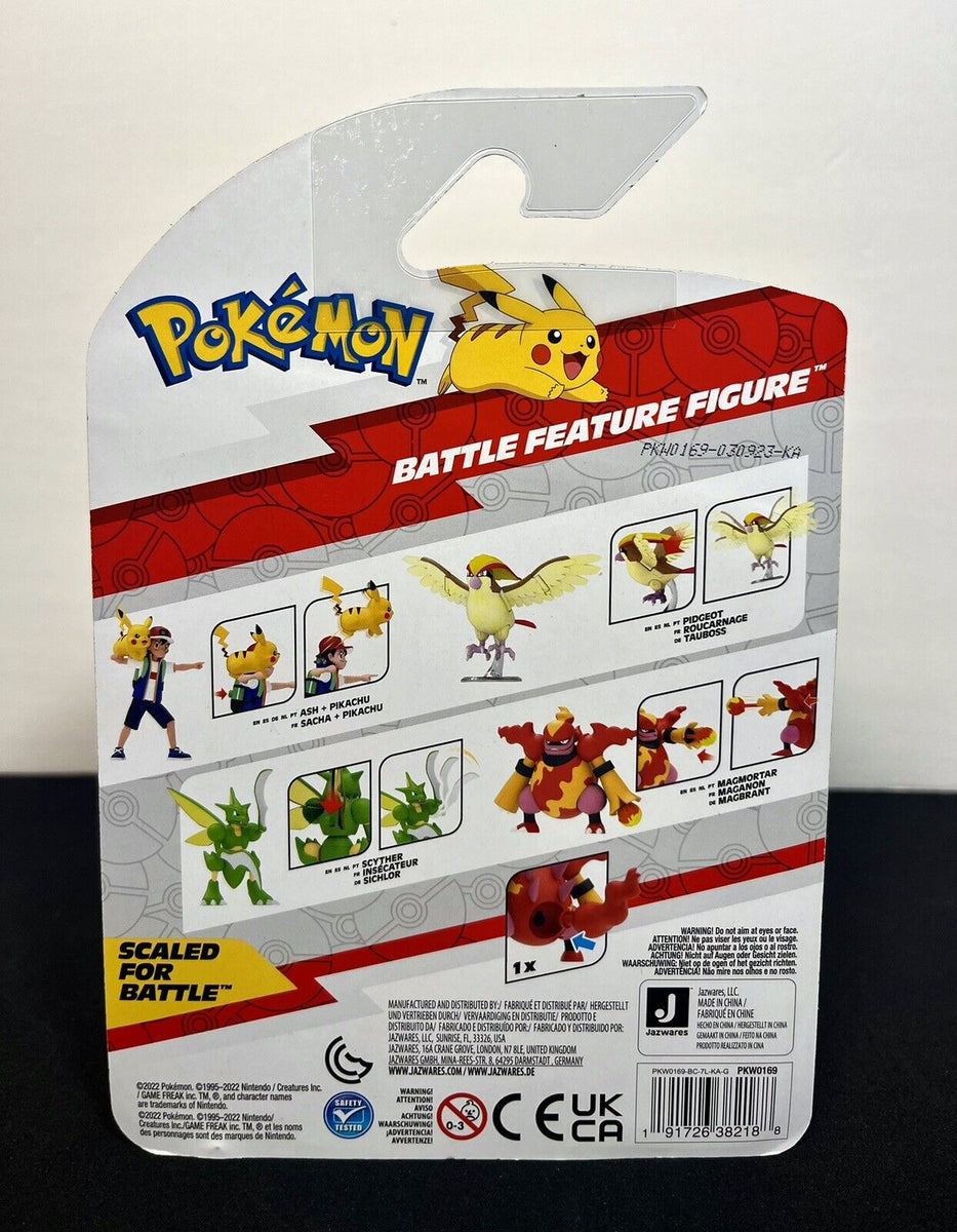 2022 Jazwares Pokémon - MAGMORTAR Battle Feature Figure – Florida Toy Store